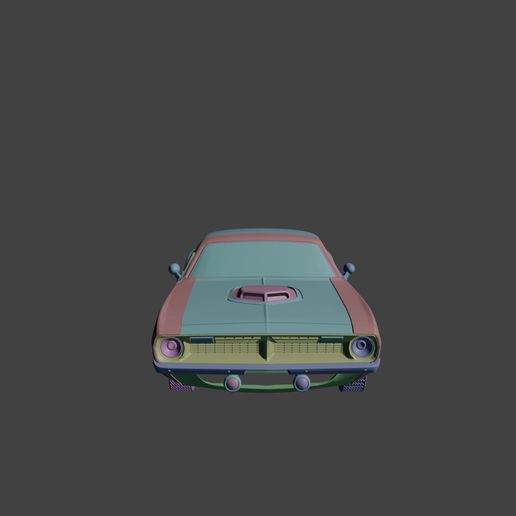 🚗 RC 1/10 CUDA 340・ STL File for 3D printing・Cults