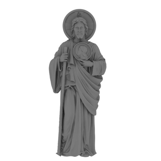 ⛪ san judas tadeo・Archivo STL para Impresión 3D・Cults