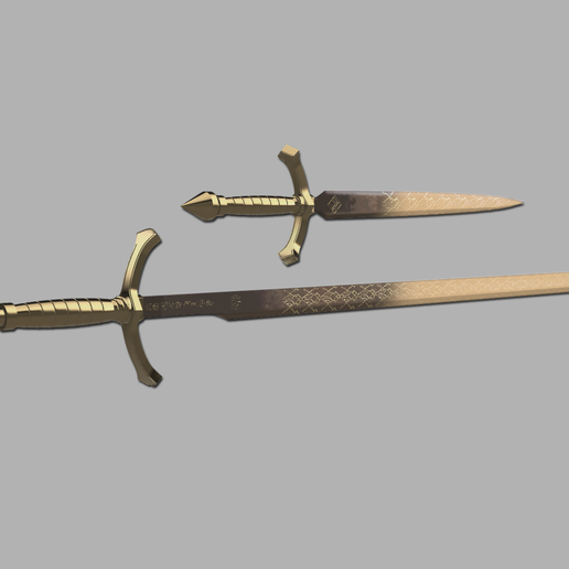 🗡️ Verleso sword and dagger for Clair Obscur Expedition 33 cosplay | 3D ...