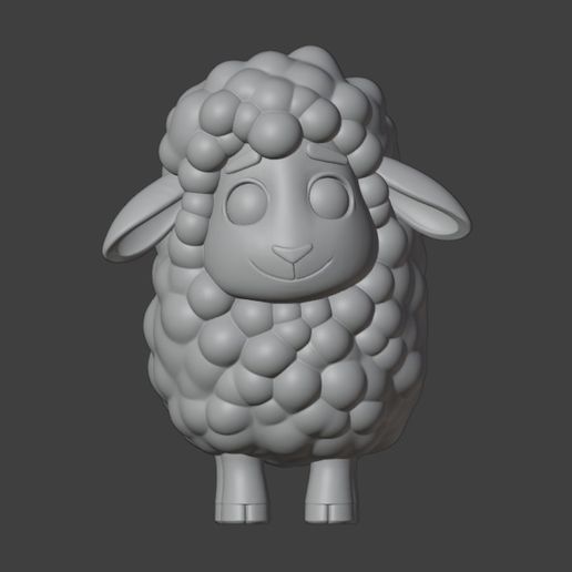 🐑 Pixar Animal | Agneau | Mouton | Animation Fan Art・Fichier STL pour ...