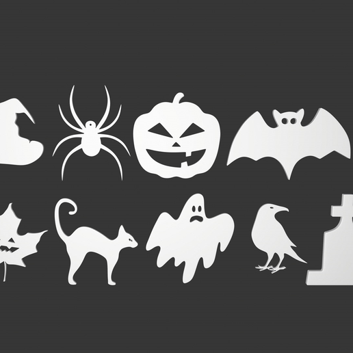 🎃 decoration for halloween・Free 3D File for 3D printing・Cults