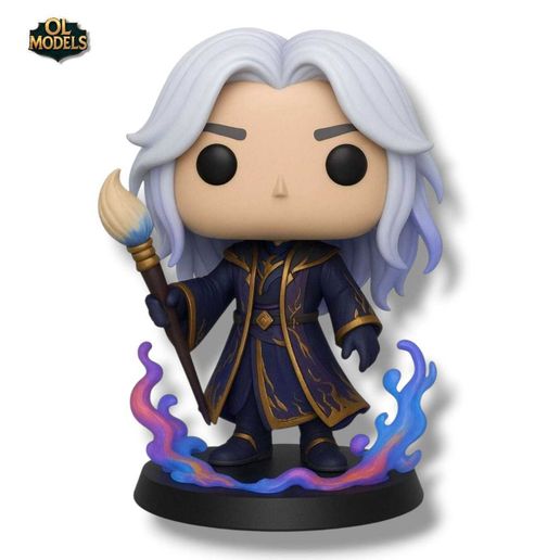 🧙 Winterblessed Hwei Chibi Figure League of Legends 3D Model・ STL File ...