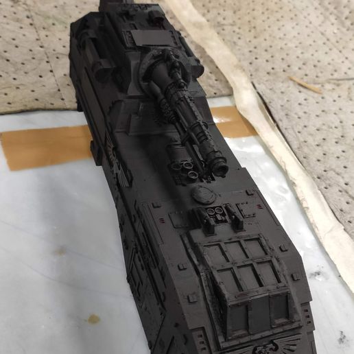 🥔 Potato Patern Thunderhawk Gunship・3D Print with the Flashforge ...