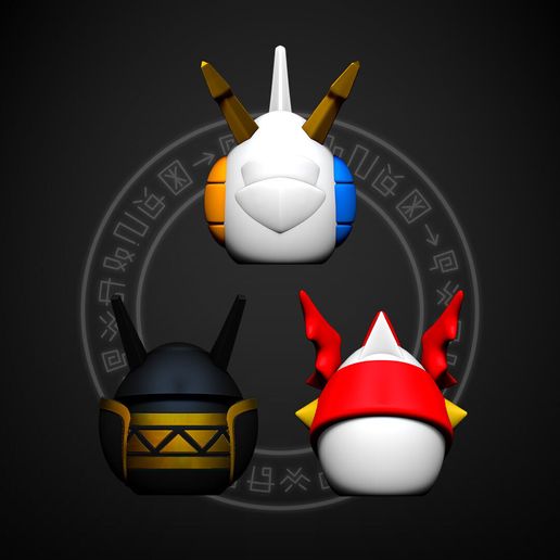 🐉 Digiegg memory counter - Knight pack・ OBJ File for 3D printing・Cults