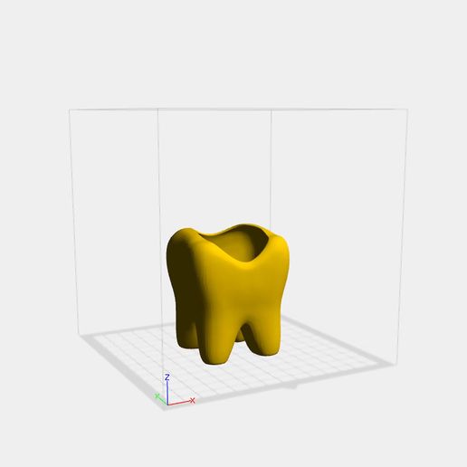 🦷 Tooth Holder STL | Toothbrush & Toothpaste Organizer | Dental ...