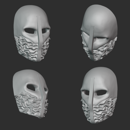 STL file KILLER MASK 3D STL FILE | KILLER MASK DIGITAL FILE 📁 ・3D print ...
