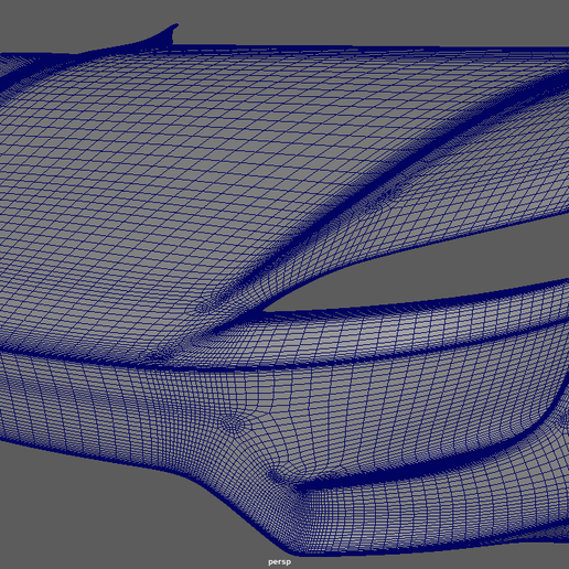 🚗 Tesla Roadster 2020 front bumper・ STL File for 3D printing・Cults