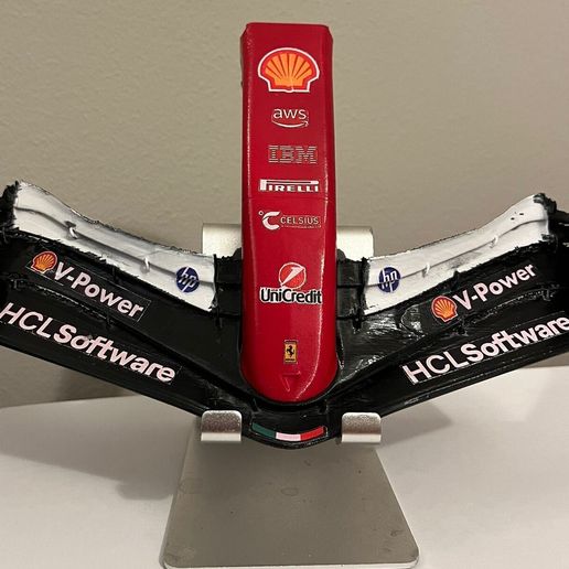 🪶 F1 Ferrari SF25 front wing 1:8 scale・ STL File for 3D printing・Cults