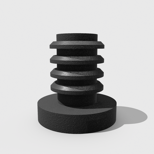 🔚 Tube end cap 8 mm・Free STL File for 3D printing・Cults
