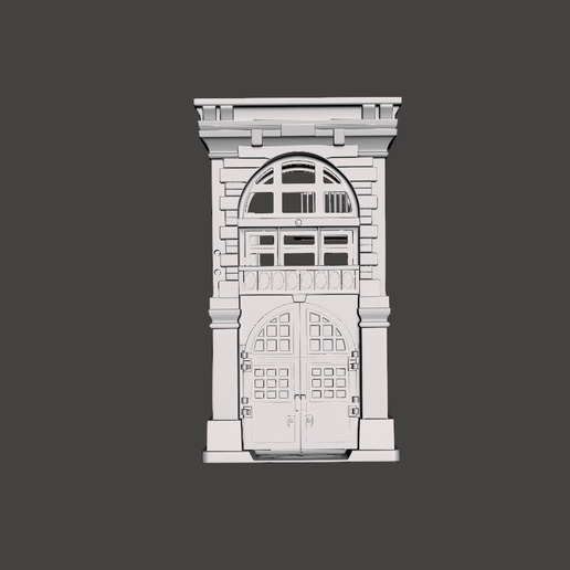 🎨 FAN ART REAL GHOSTBUSTERS FIREHOUSE ENTRANCE DIORAMA・ OBJ File for 3D ...