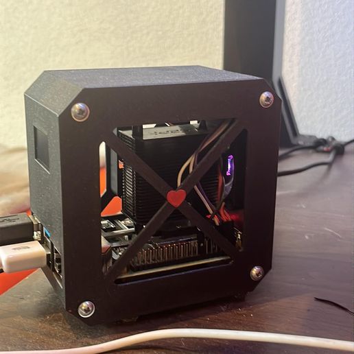 🔧 Raspberry pi 4 PC case・Archivo STL para Impresión 3D・Cults