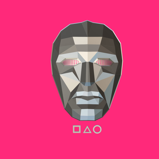Archivo 3D SQUID GAME BOSS MASK - 3D Model 🦑 ・Diseño de impresora 3D ...