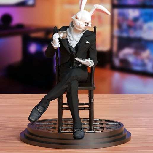 😈 Devil May Cry - White Rabbit・ STL File for 3D printing・Cults
