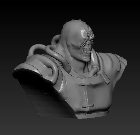👤 nemesis bust・ STL File for 3D printing・Cults