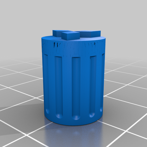 Free STL file Mitsubishi Valve Stem Cap 🧢 ・3D printer design to ...
