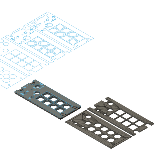 3D file F-16 C Block 52 - ECM Panel ️ ・3D printable model to download・Cults