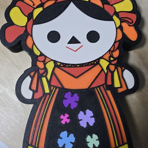 3MF file Lele Doll Lamp 🔦 ・3D printable design to download・Cults