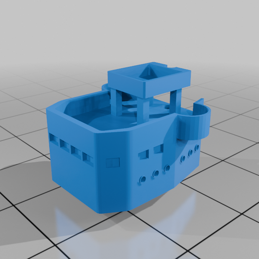🎨 Semi-dreadnought Battleship・Free 3D File for ・Cults