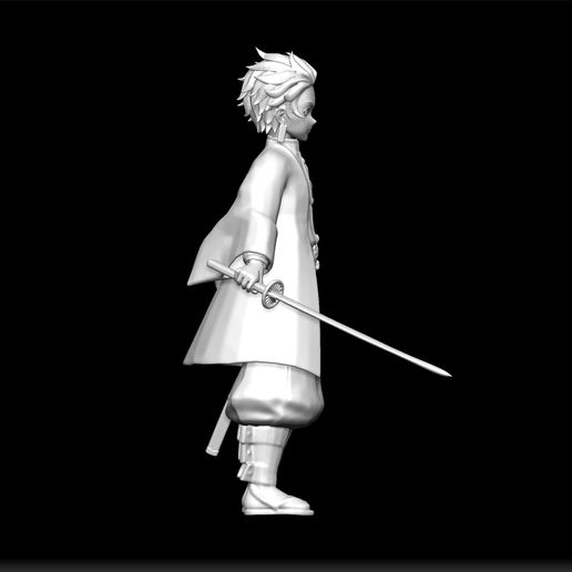 💬 Demon Slayer Tanjiro Model - Tanjiro Kamado STL - Anime Character ...