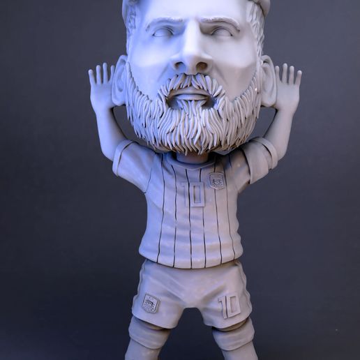 🇦🇷 MESSI CHIBI ARGENTINA CHAMPION WORLDCUP QATAR - 2X1・ STL File for ・Cults