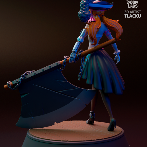 🎨 Nami Fan Art Statue・ STL File for 3D printing・Cults