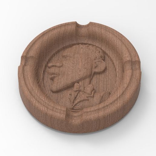 🚬 Ashtray, Cigar Tray Cnc Cut 3D Model File For CNC Router Engraver ...