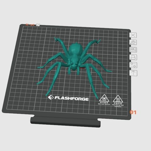 🐺 Wolf spider・ STL File for 3D printing・Cults