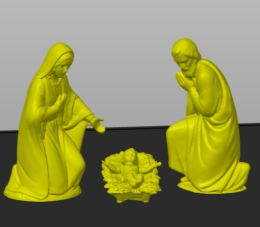 🎄 Nativity・ STL File for 3D printing・Cults