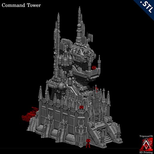 🎲 Command Center・ 3D File for 3D printing・Cults