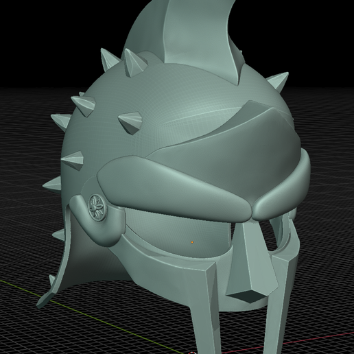🪖 Maximus Russell Crowe Gladiator Helmet・ STL File for 3D printing・Cults