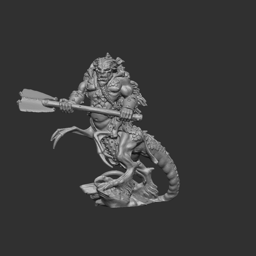 STL file Disorganized Fantasy Retro Shaggy Ogre Dragon 👹 ・Model to ...