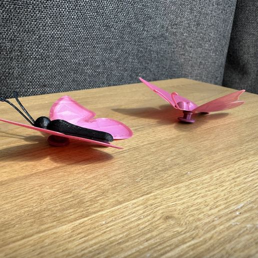 🦋 Butterfly shoe charm・Free STL File for 3D printing・Cults