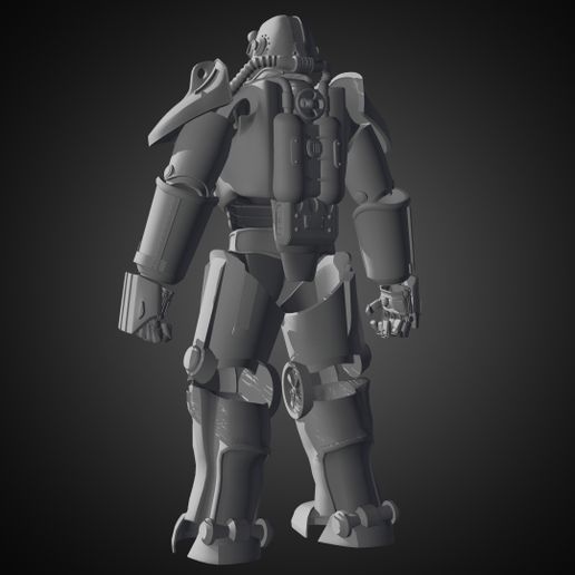 🪖 Fallout 4 T-45 Power Armor Armor and Helmet for Cosplay・ 3D File for ...