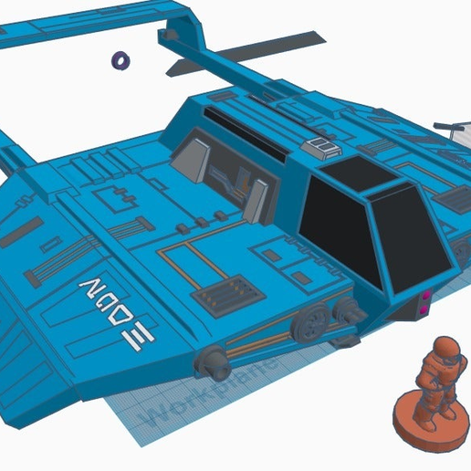 ⭐ Cloakshape (Star Wars Legion scale)・Free STL File for ・Cults