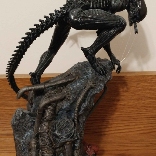 3D printable Alien • made with Ender 3 S1・Cults