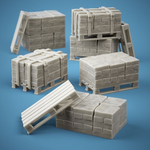 🧱 Stacked Bricks - Resin 3D Print Files・ 3D File for 3D printing・Cults