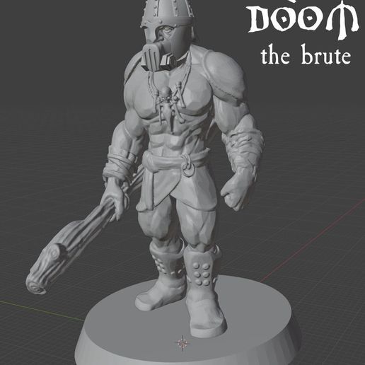 🎲 Proxy bruto para 1490 Doom・Archivo 3D Gratis para ・Cults