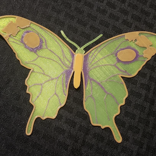 🦋 Butterfly・Free STL File for 3D printing・Cults