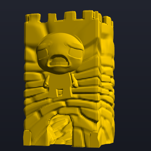 STL file The Binding Of Isaac Four Souls Dice Tower 🎲 ・3D print design ...