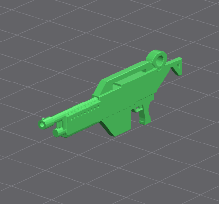 STL file Pulse Rifle Keychain 🗝️ ・Model to download and 3D print・Cults