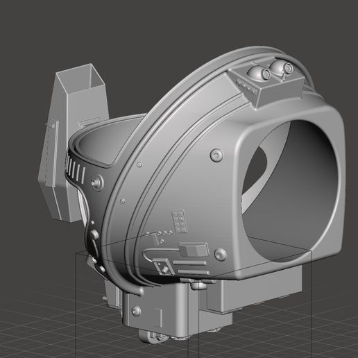 👽 ALIEN Spacesuit Helmet Printable Replica・ STL File for 3D printing・Cults