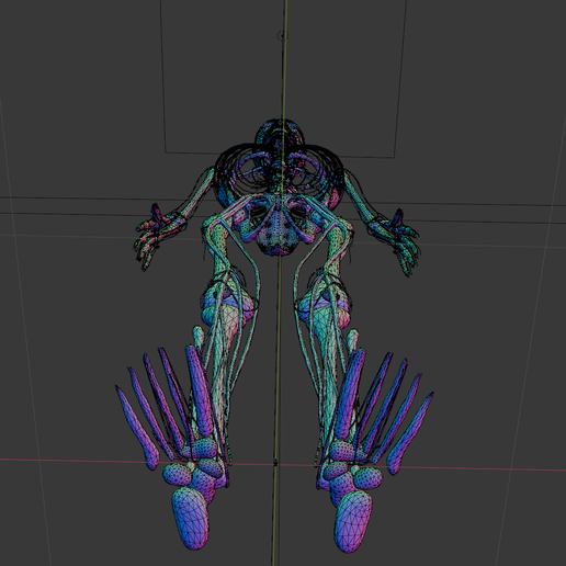 STL file High-Quality Human Body with Circulatory System 3D Model ...