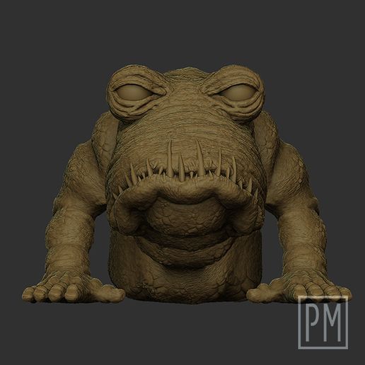 👹 Buboicullaar Creature - Star Wars Diorama STL (Return of the Jedi ...