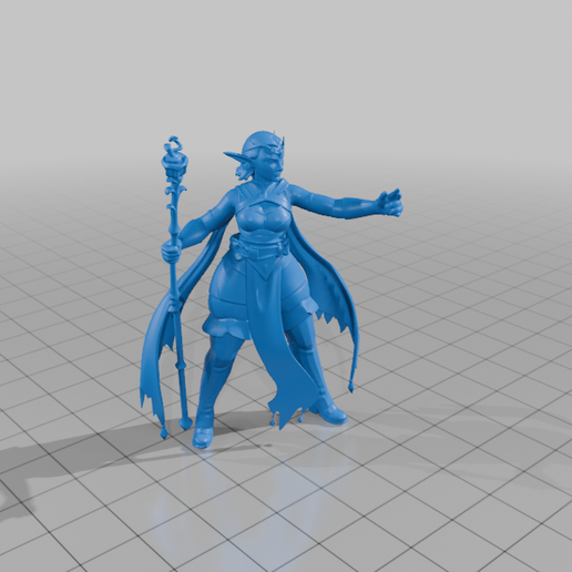 🧙 Marlowe Fairwind - Daggerheart・Free STL File for 3D printing・Cults