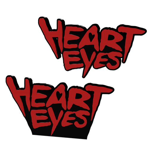 STL file 3D MULTICOLOR LOGO/SIGN - Heart Eyes (Two Variations) 💜 ・3D ...