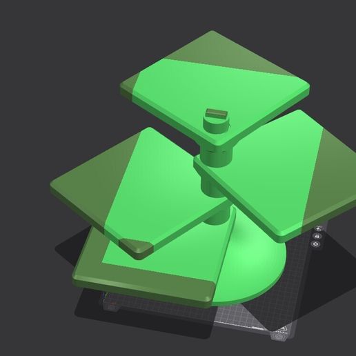 STL file 360 degree modular display stand 🪑 ・3D printing model to ...