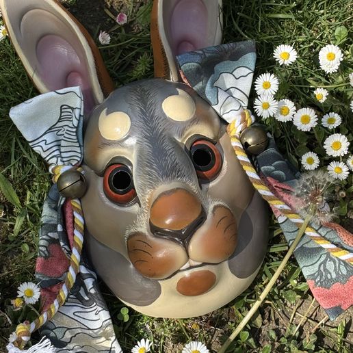 🐇 rabbit mask (usagi)・ STL File for 3D printing・Cults