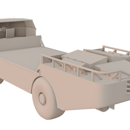 🌆 VAR amphibious wheeled vehicle LARC V・ STL File for 3D printing・Cults