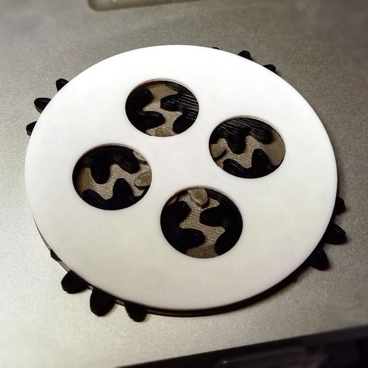 ⚙️ Planetary Gear Coaster・Free 3D File for ・Cults