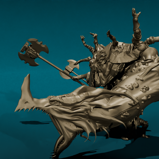 STL file Godrick the Grafted - Action Figure - Elden Ring 💍 ・3D ...